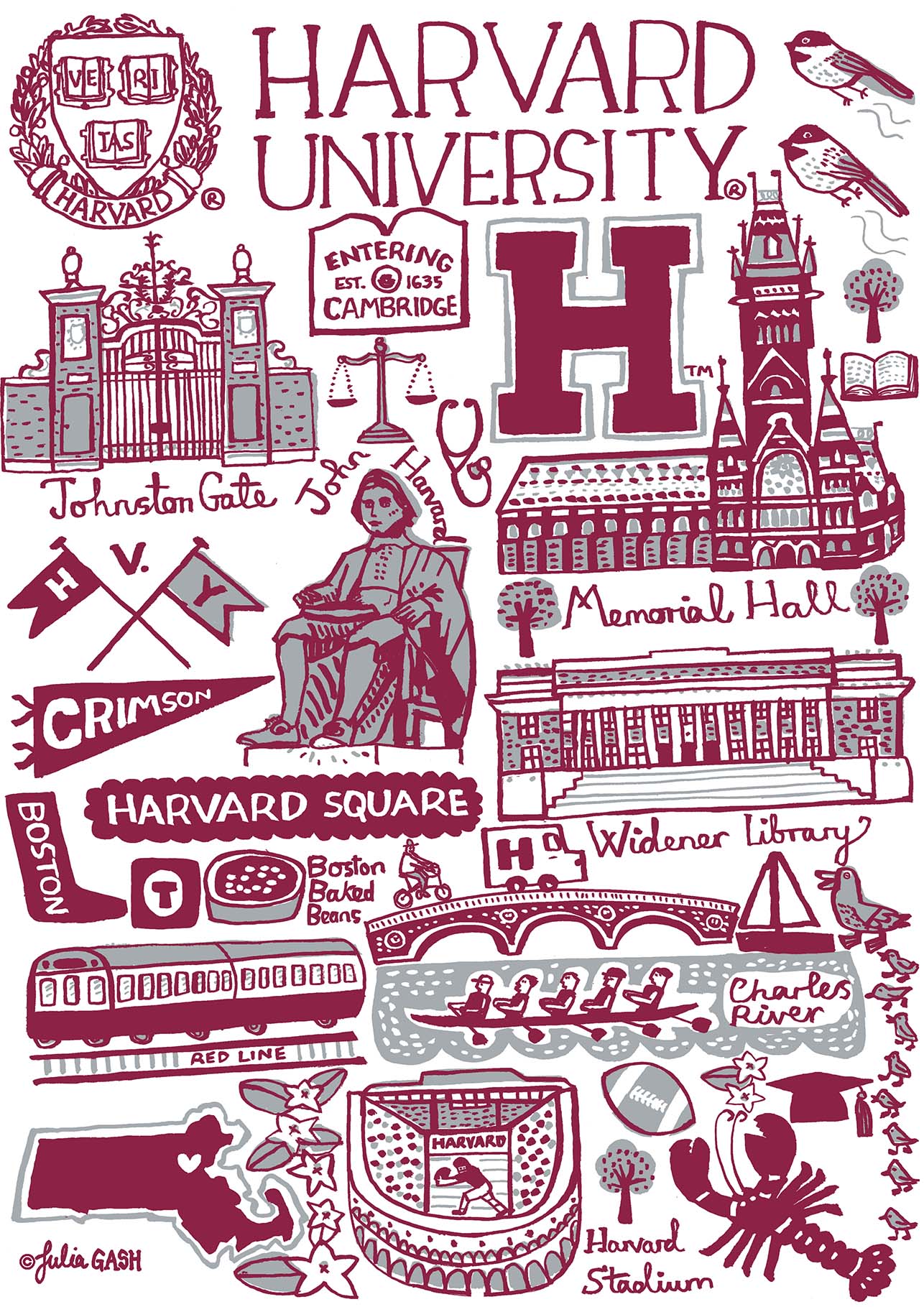 Hello Harvard ...! - Julia Gash