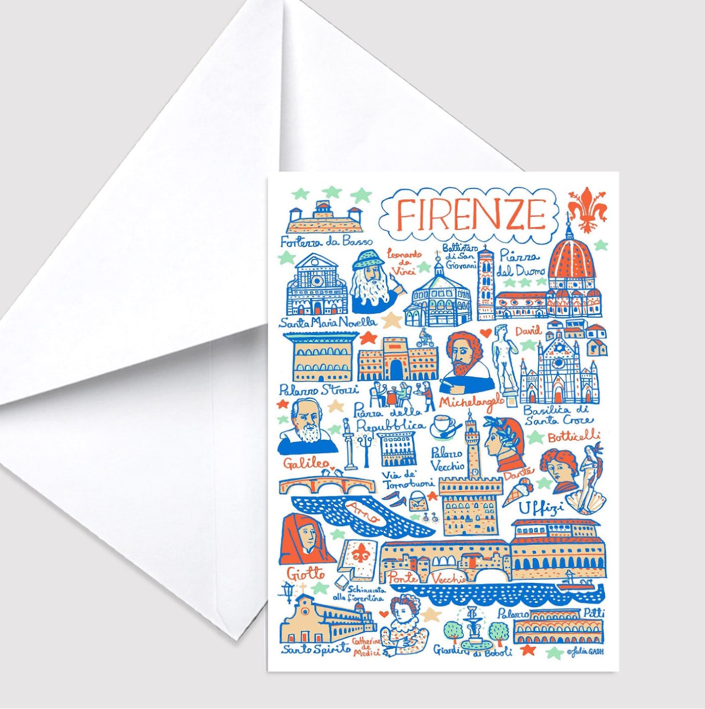 Firenze - Florence Greeting Card