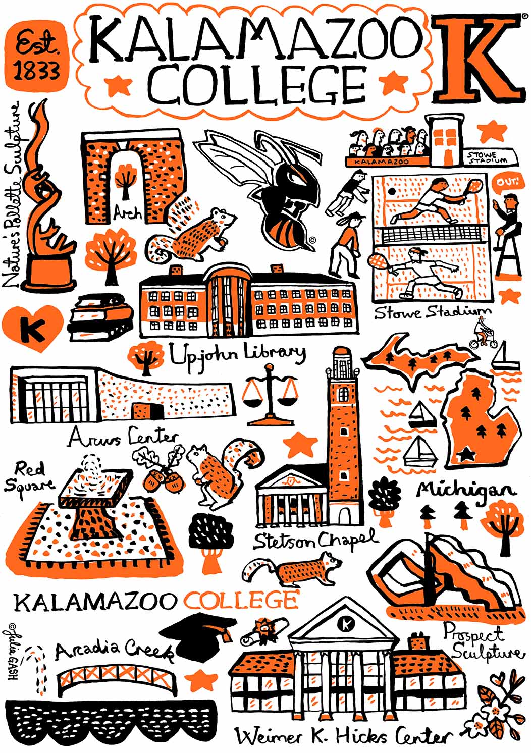 Kalamazoo College Logo