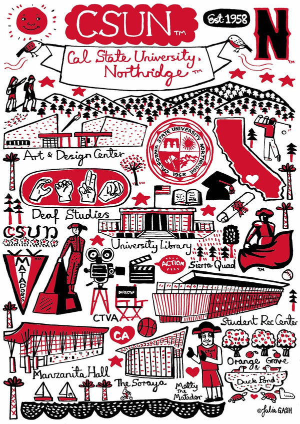 Cal State University, Northridge Design - Julia Gash