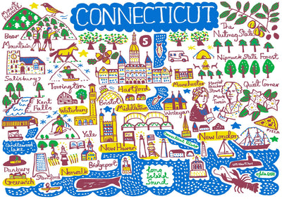 Connecticut Contemporary Art Print by Julia Gash