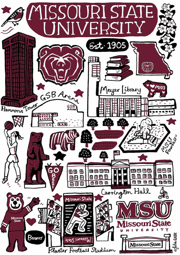 Missouri State University Design - Julia Gash