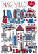 Nashville Art Print by British Travel Artist Julia Gash