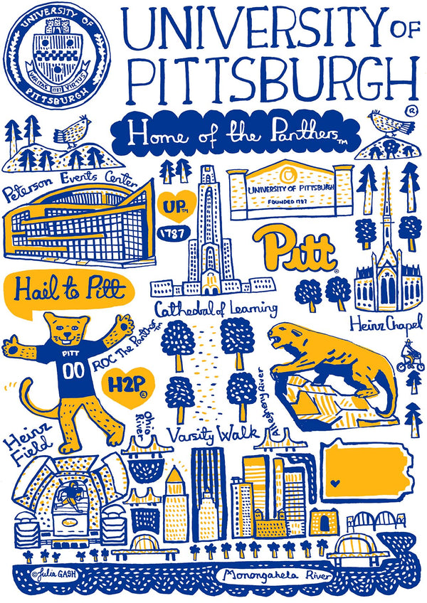 University of Pittsburgh Design - Julia Gash