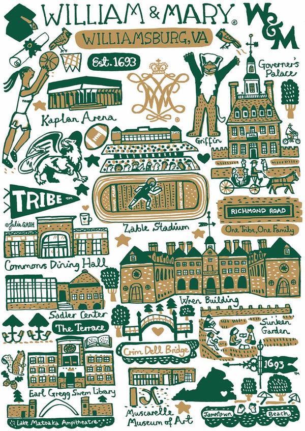 William and Mary University Design - Julia Gash